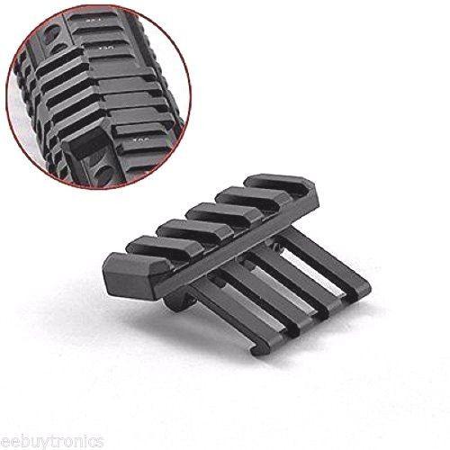 Extremely Low Profile Offset rail mount for Picatinny Rails laser black ...